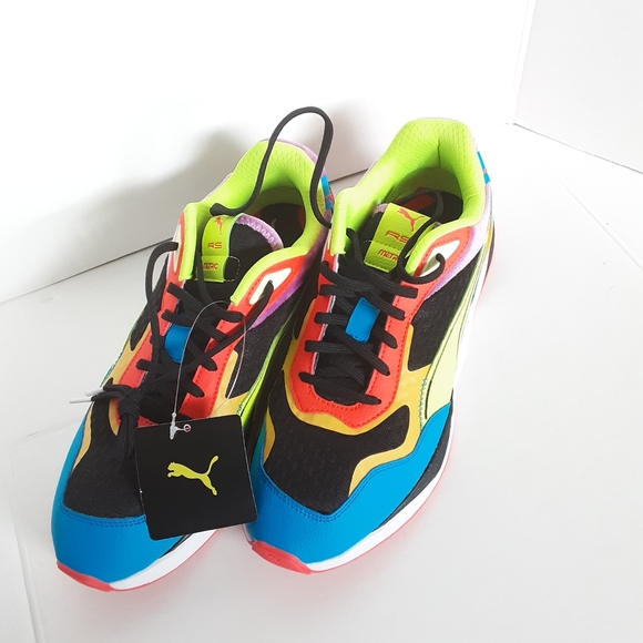 Puma | Shoes | Puma Mens Rsmetric Lava Sneakers 388960 Size 105 Nwob ...